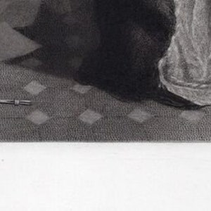 SIGNED PETER GRAHAM 1800s Engraving fra Angelico Professionally Framed ...