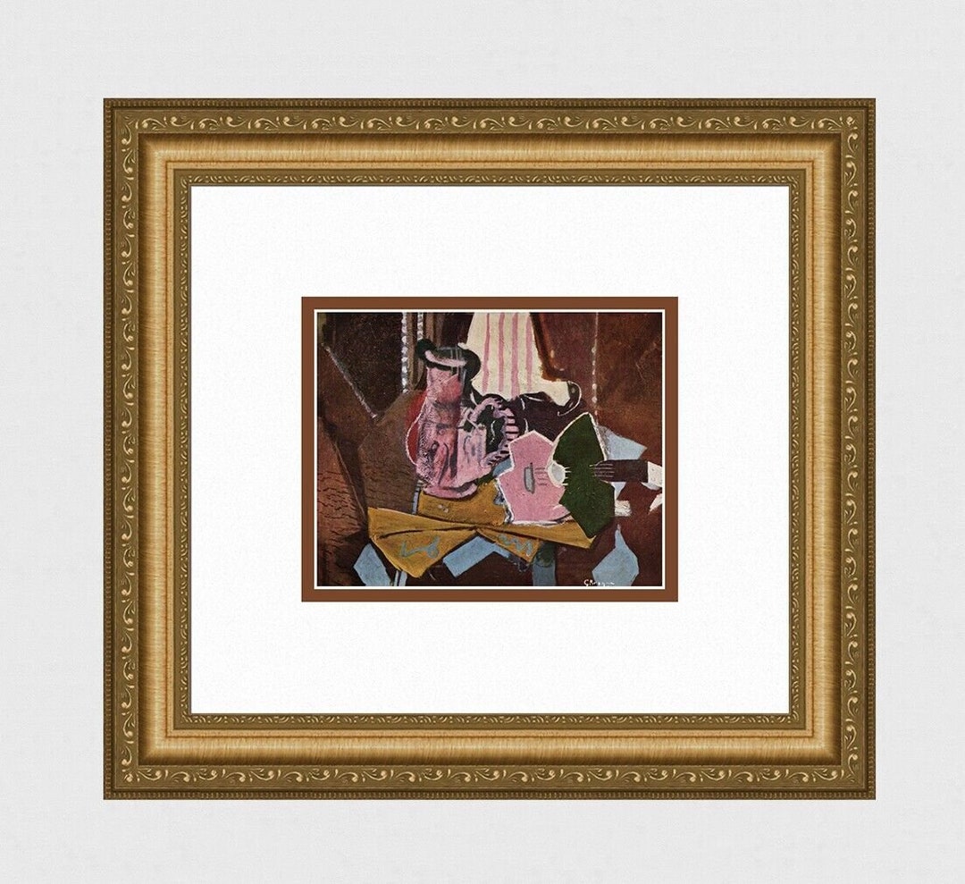 1956 Georges Braque Vintage Color Print "the Table Pitcher" Custom ...