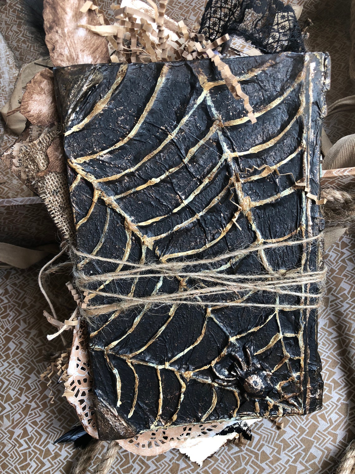 Distressed Wicked Book With Skeleton Hand - Etsy