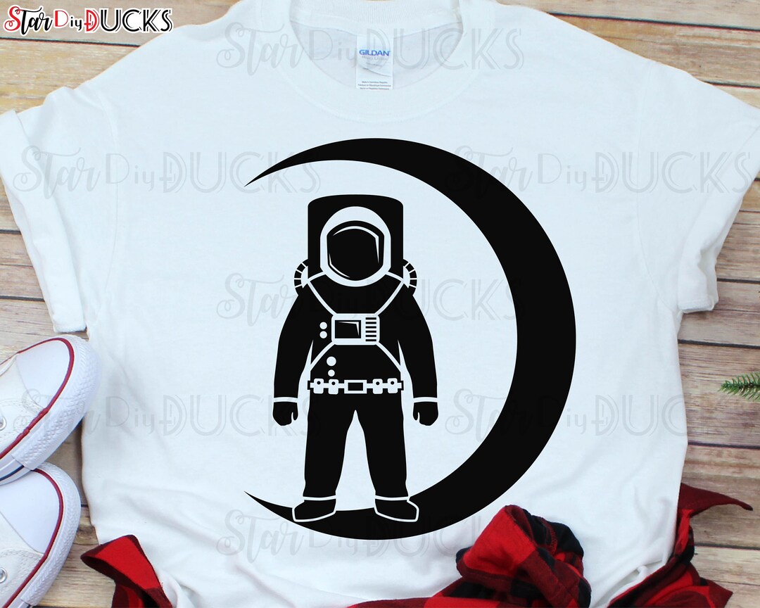 Spaceman Cutting Files Svg Clip Art Digital Download Graphic - Etsy