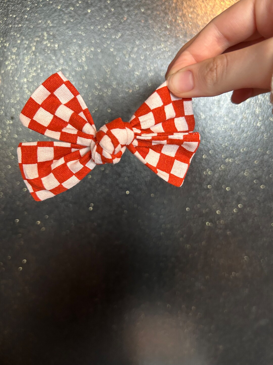 Check Me Out Knot Bow for Rabbits, Bunny, & Small Pets. Plaid. Flannel ...
