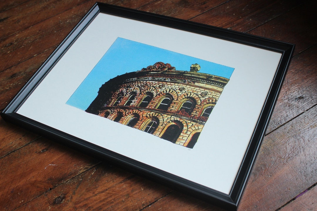 Leeds Corn Exchange / Screen Print / Landmarks / Wall Art / - Etsy