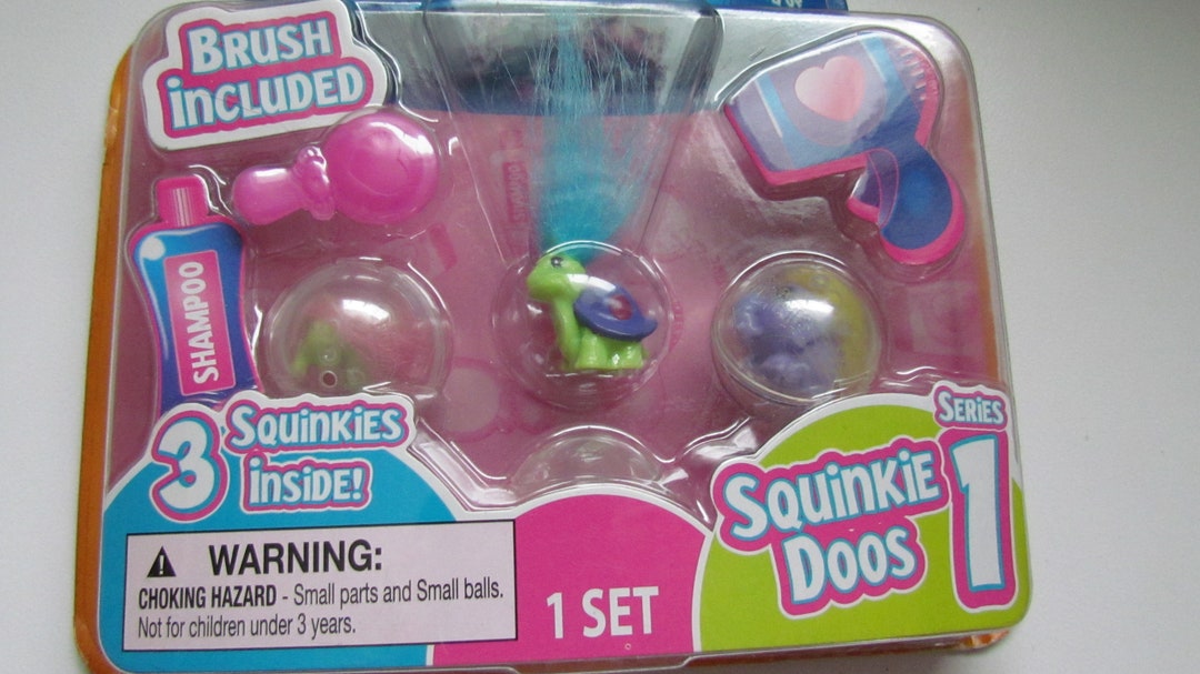 Squinkies Pencil Topper Series 1 Squinkie Doos Set Big Hair Squishy NEW ...