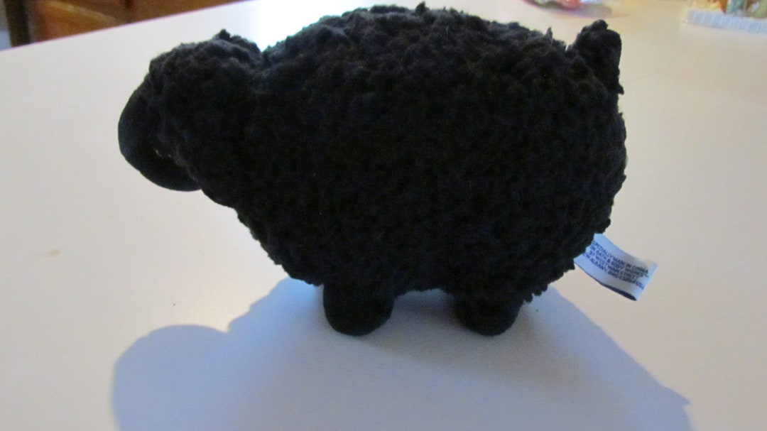 Bath & Body Works: "lambie" Black Sheep Plush Stuffed Animal - Etsy