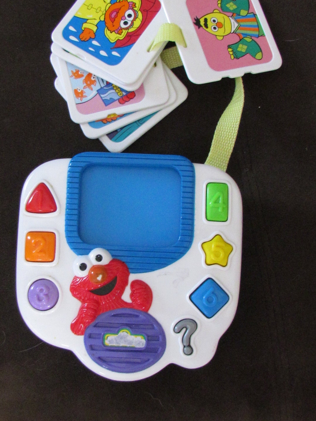 Vintage Sesame Street Elmo Preschool Shapes and Numbers 1999 ...