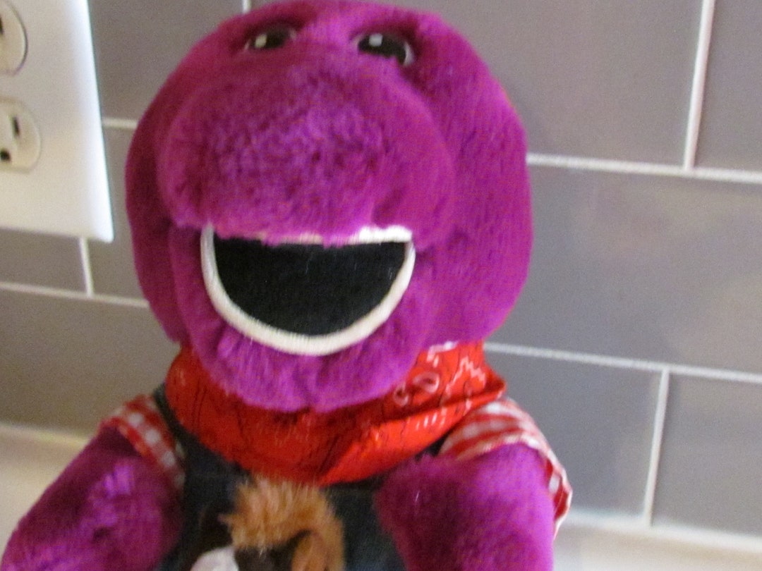 Vintage 90's Barney's Farm Friends Barney the Dinosaur Great Adventure ...