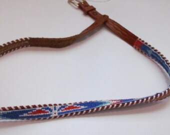 Native Beaded Belt | Etsy