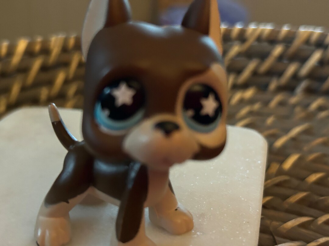 Great Dane #817 (blue Star Eyes) - Littlest Pet Shop (retired ...