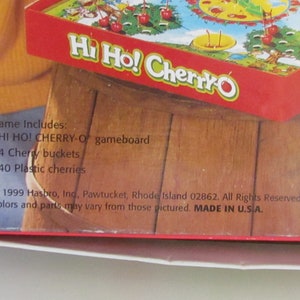 90's Vintage Hi Ho! Cherry-o 1999 Milton Bradley Counting Game - Etsy