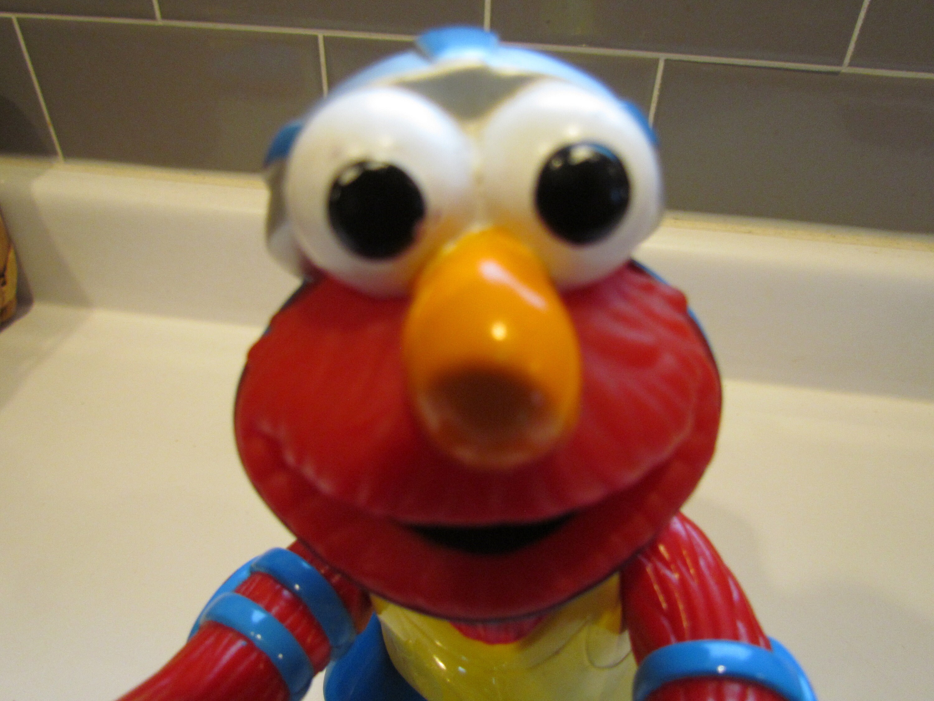 2000 Sesame Street Elmo Scooter Toy by Mattel Press and Go Action ...