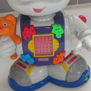 Mattel Fisher Price Toby the Totbot Educational Learning Robot | Etsy