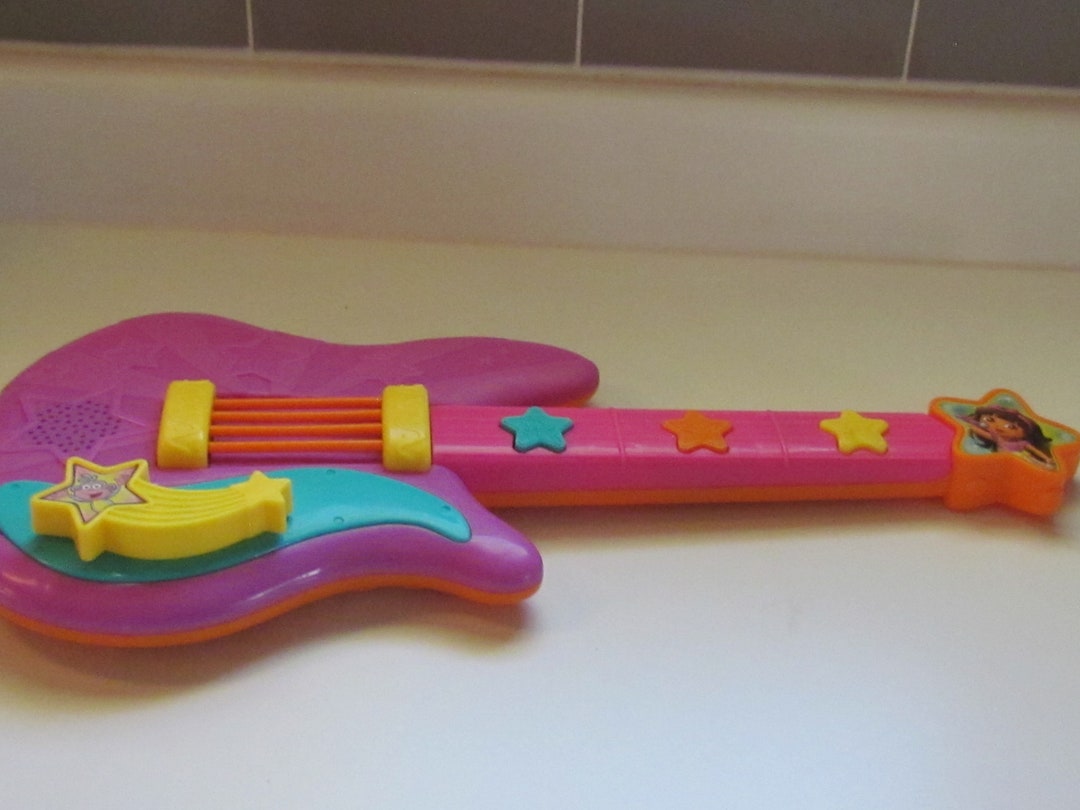 Mattel Dora the Explorer Singing Star Guitar Musical Playing Toy - Etsy