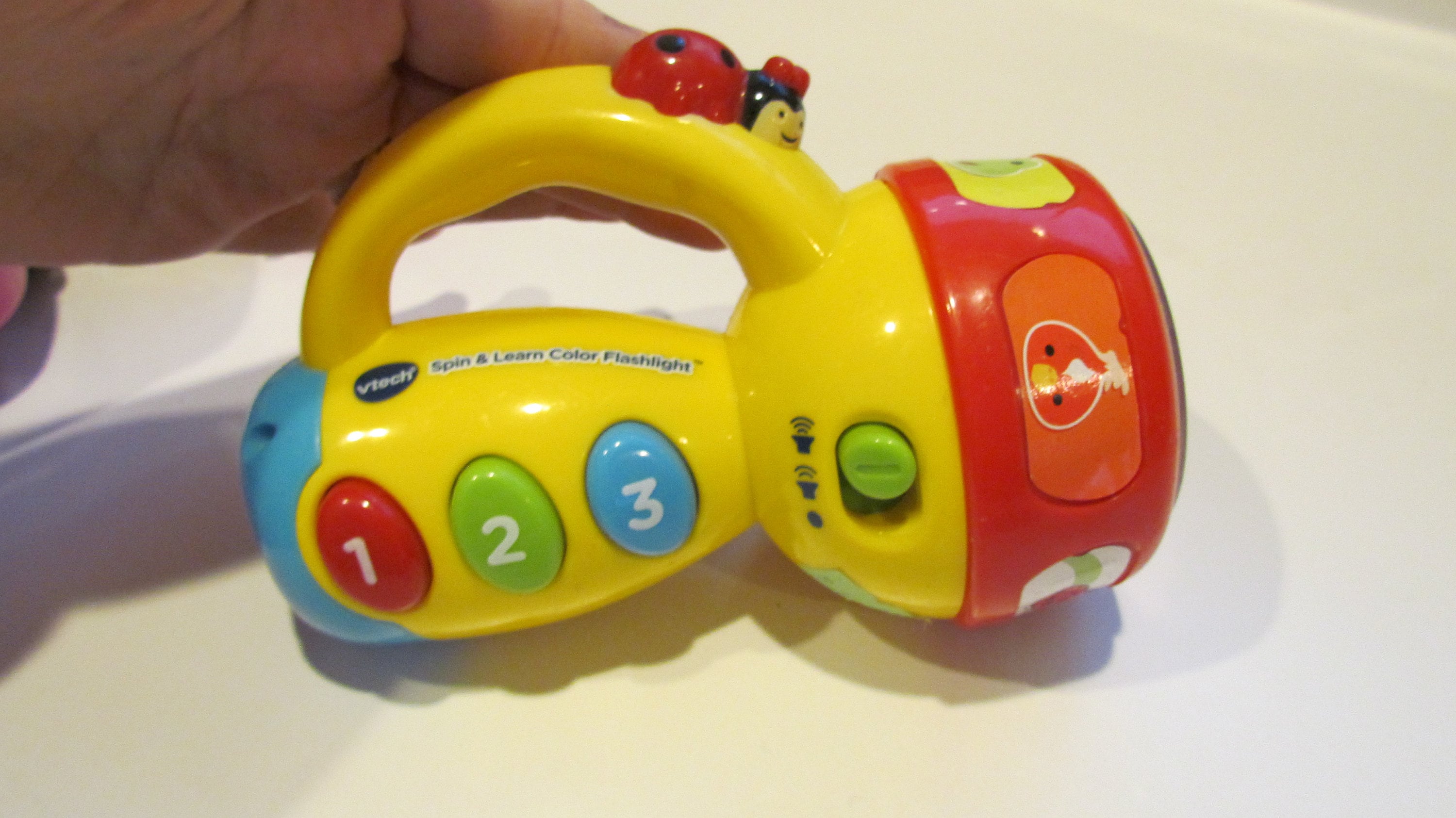 Vtech Spin and Learn Color Flashlight Music and Songs Night Time ...
