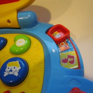 Vtech Baby's Learning Laptop Computer Toy Teaching Fun Music - Etsy