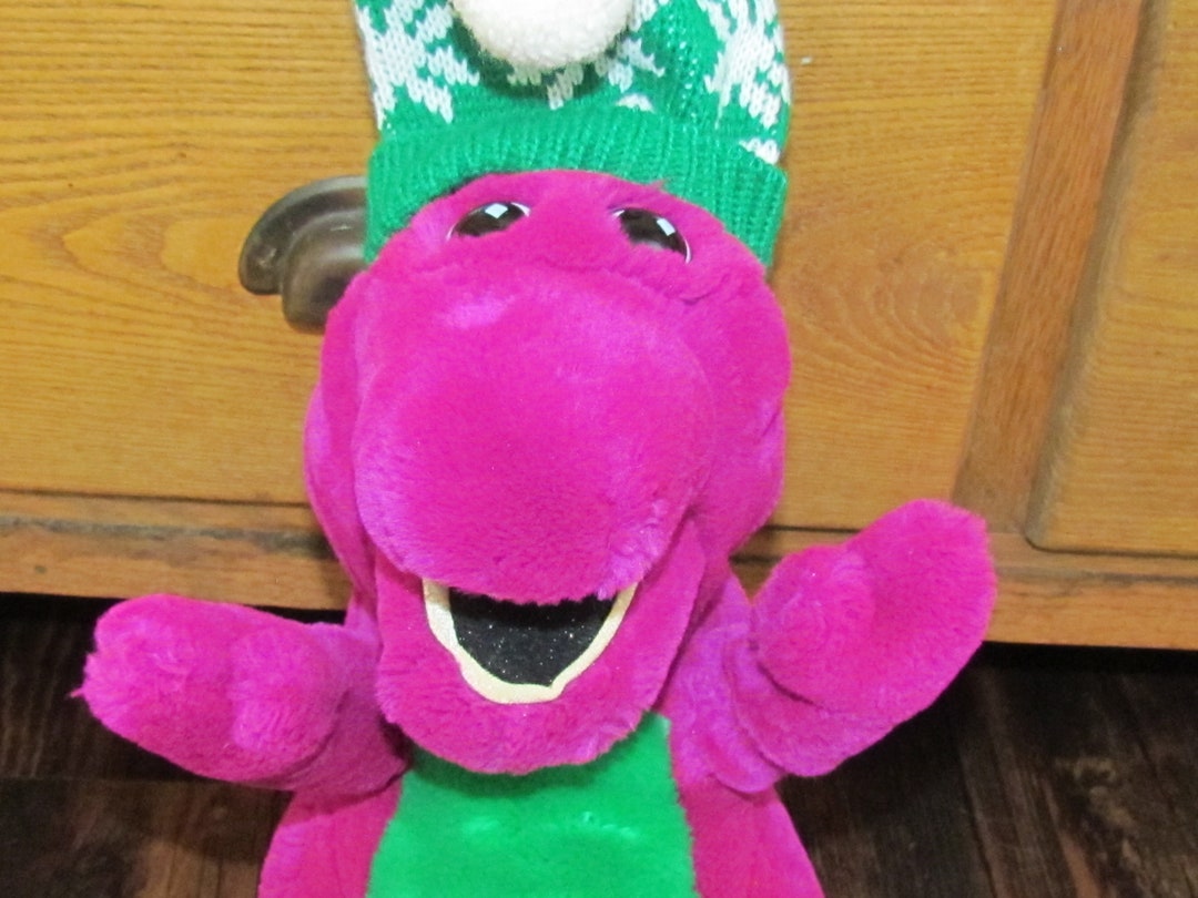 Vintage Barney & Friends Purple Dinosaur Christmas 14 - Etsy