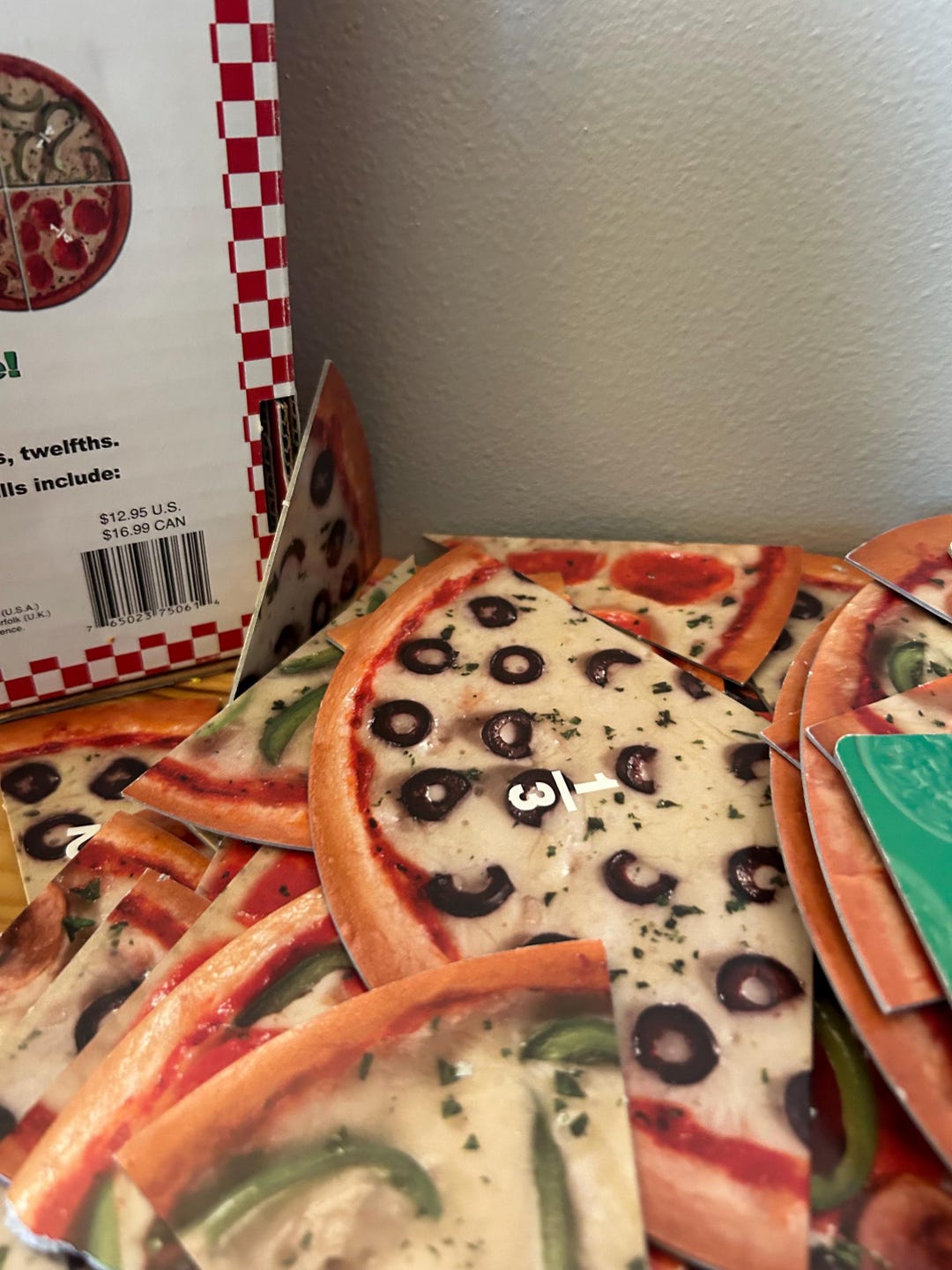 Learning Resources Pizza Fraction Fun Jr. Game Vintage Teaching Game - Etsy