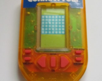90 s Vintage 1995 Connect Four Checkers Game Electronic Hand held Milton Bradley Etsy