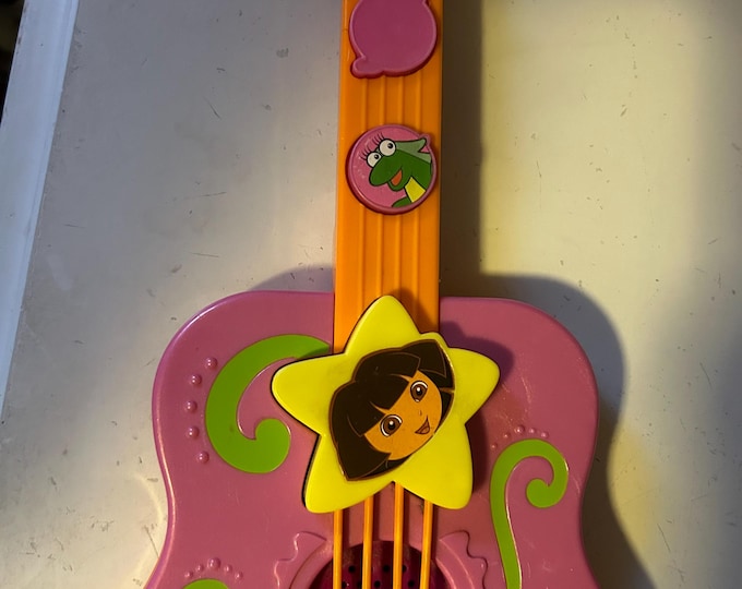 Fisher-price Dora the Explorer Tunes Guitar Music Toy Play Kids - Etsy