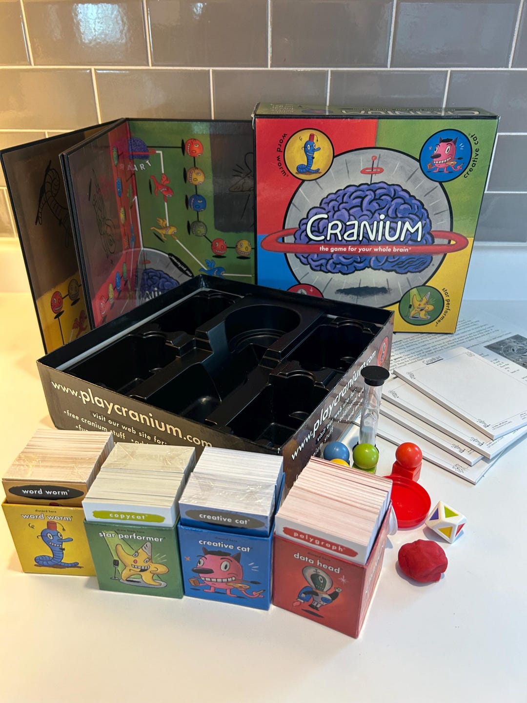 Cranium Vintage Brain Game 2002 Play - Etsy