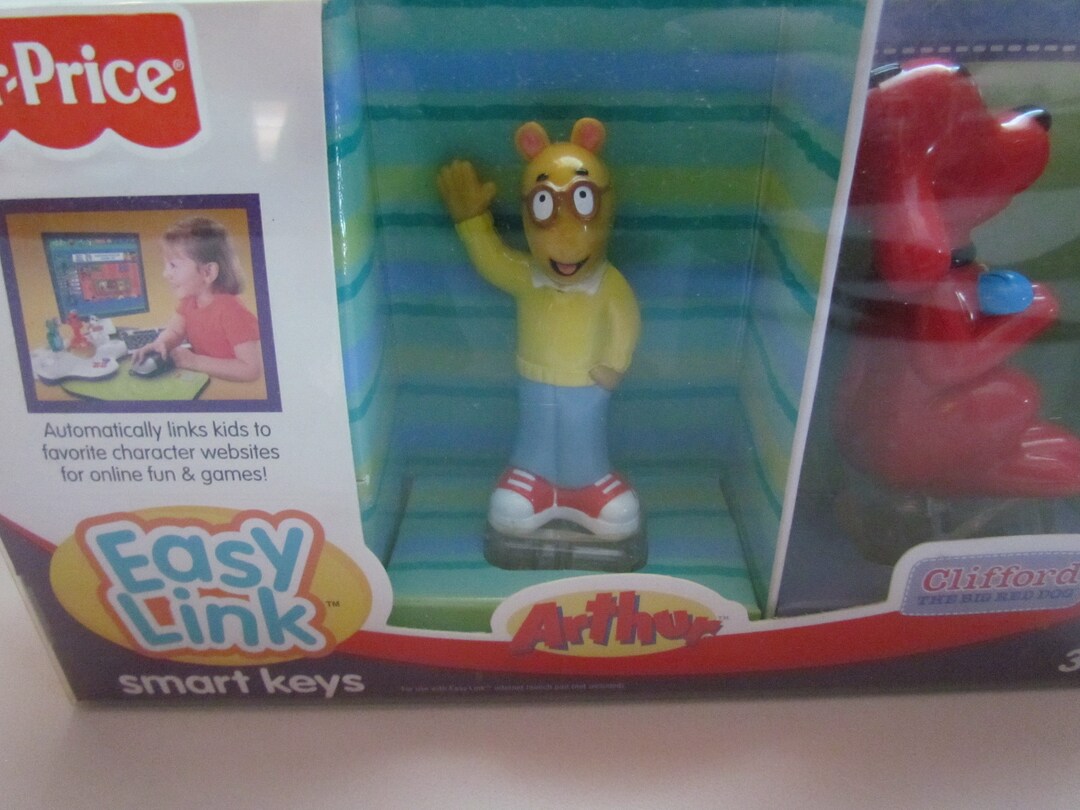 Fisher Price NEW in Package Easy Link Smart Keys Clifford the Big Red ...
