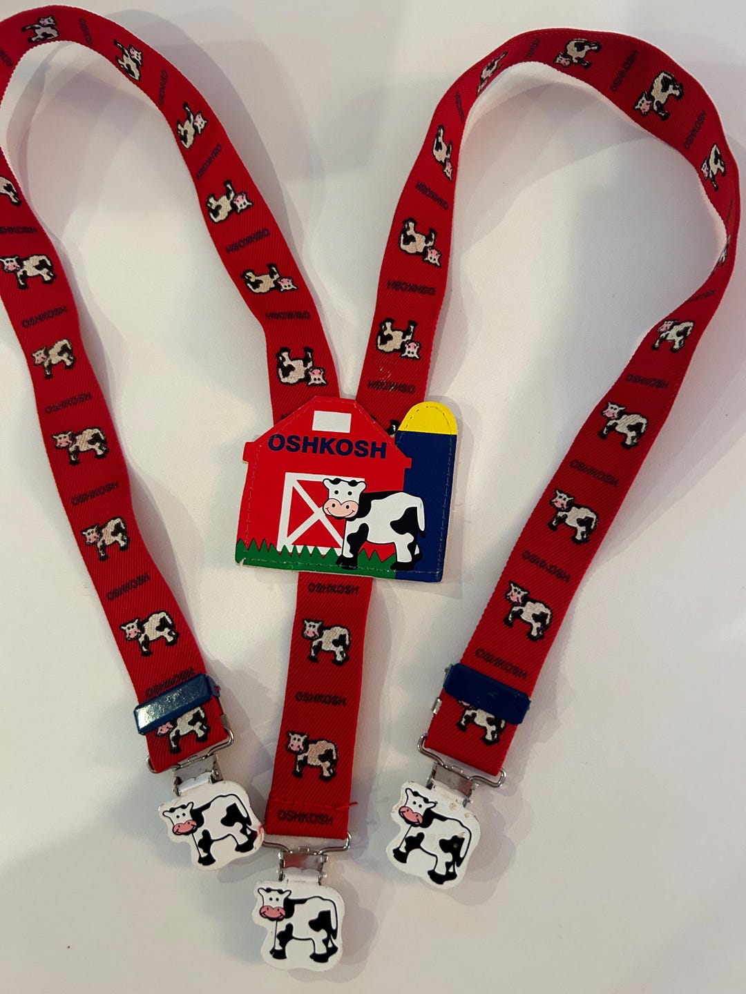 Vintage Little Man Vintage 80s 90s Oshkosh B’gosh Farm Suspenders Red ...