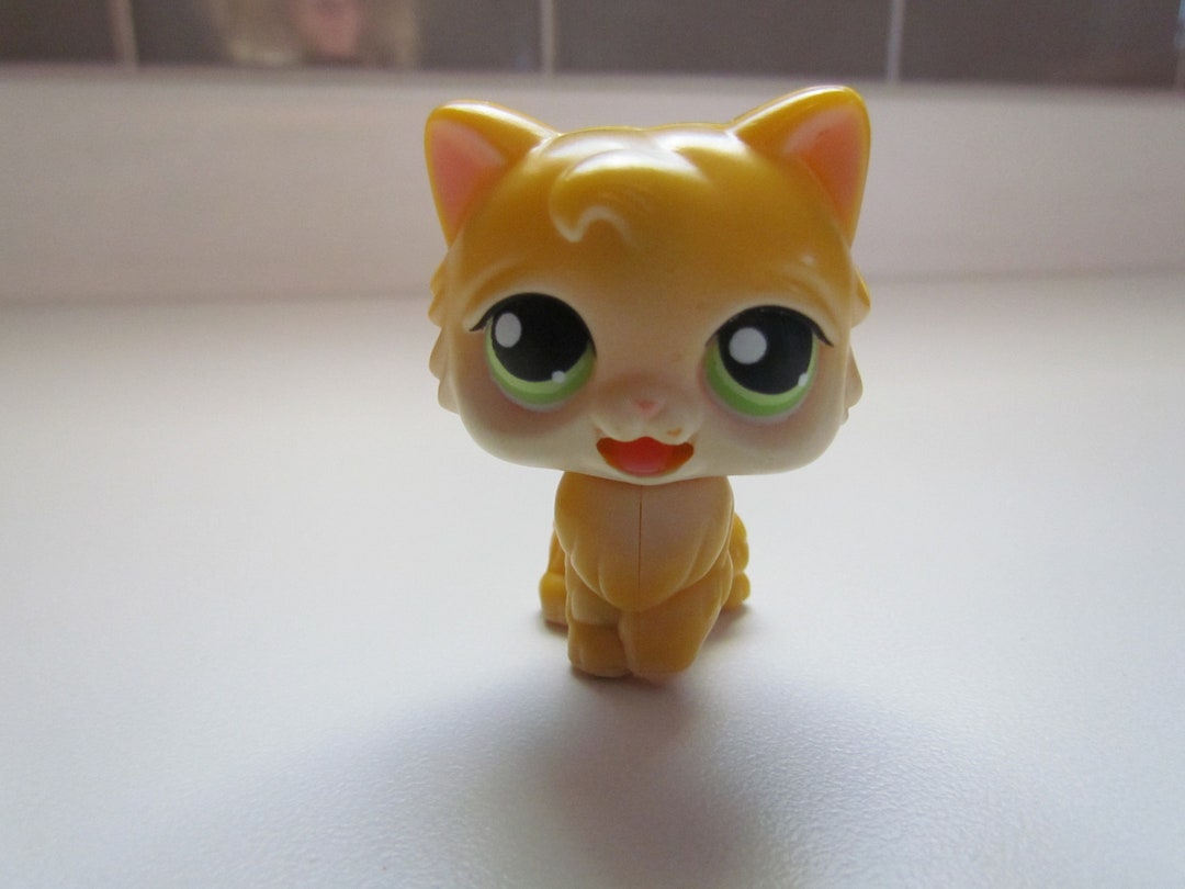 LPS Littlest Pet Shop First Gen. Cat First Edition Tongue Moves Magic ...