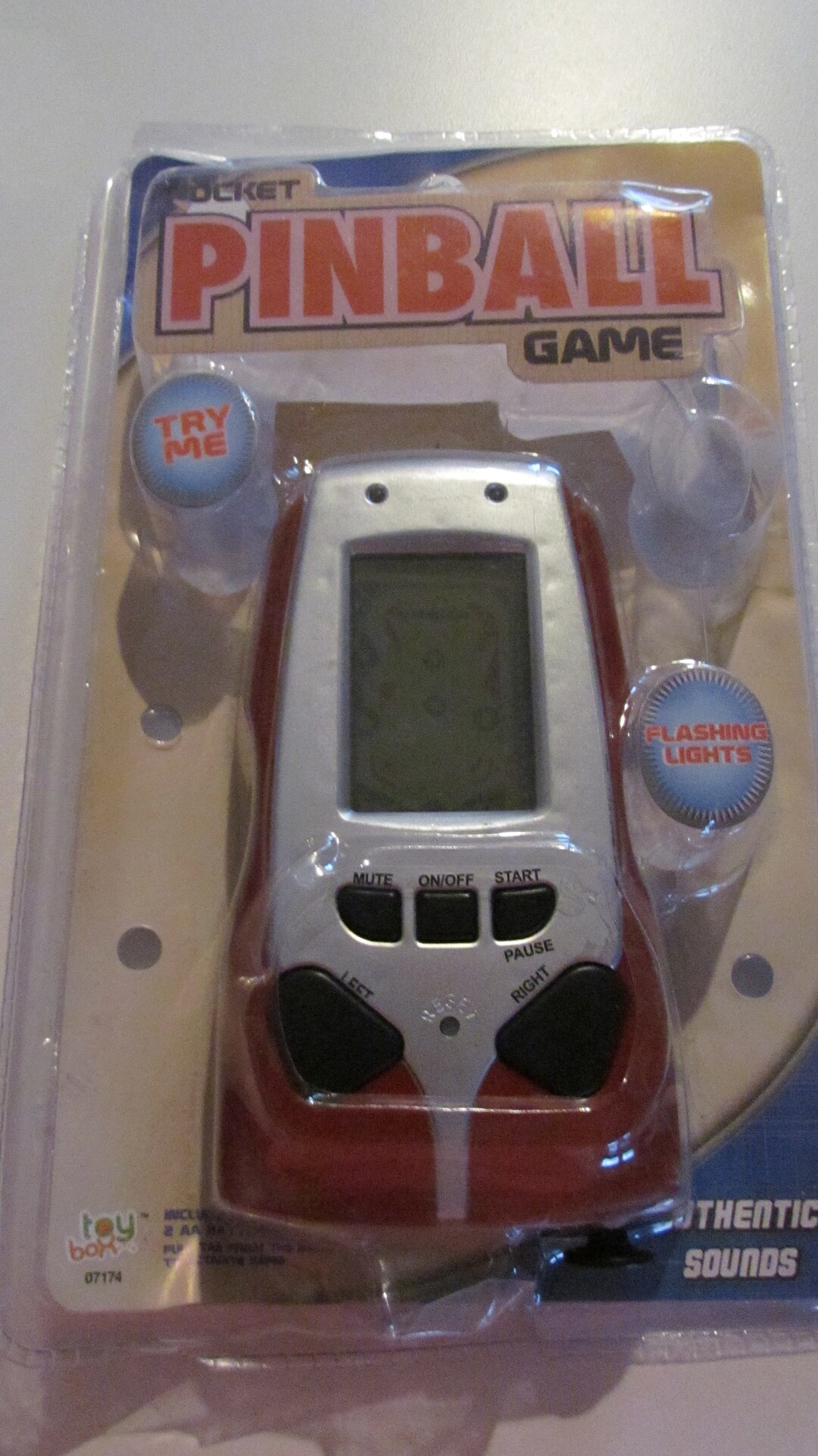 Video Game FX Pocket Pinball Game With Authentic Pinball Game Sounds ...