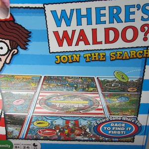 Where's Waldo? Join the Search Game by University Games Race - Etsy