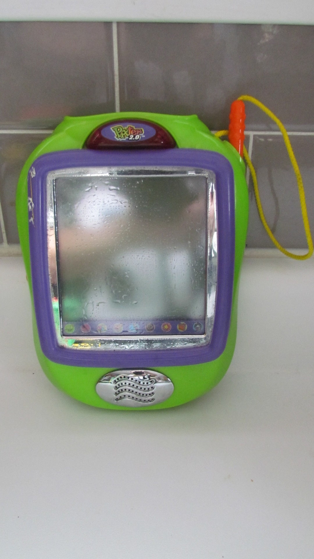 Vintage 2002 Mattel Fisher-price Pixter 2.0 Interactive Lcd Hand-held ...