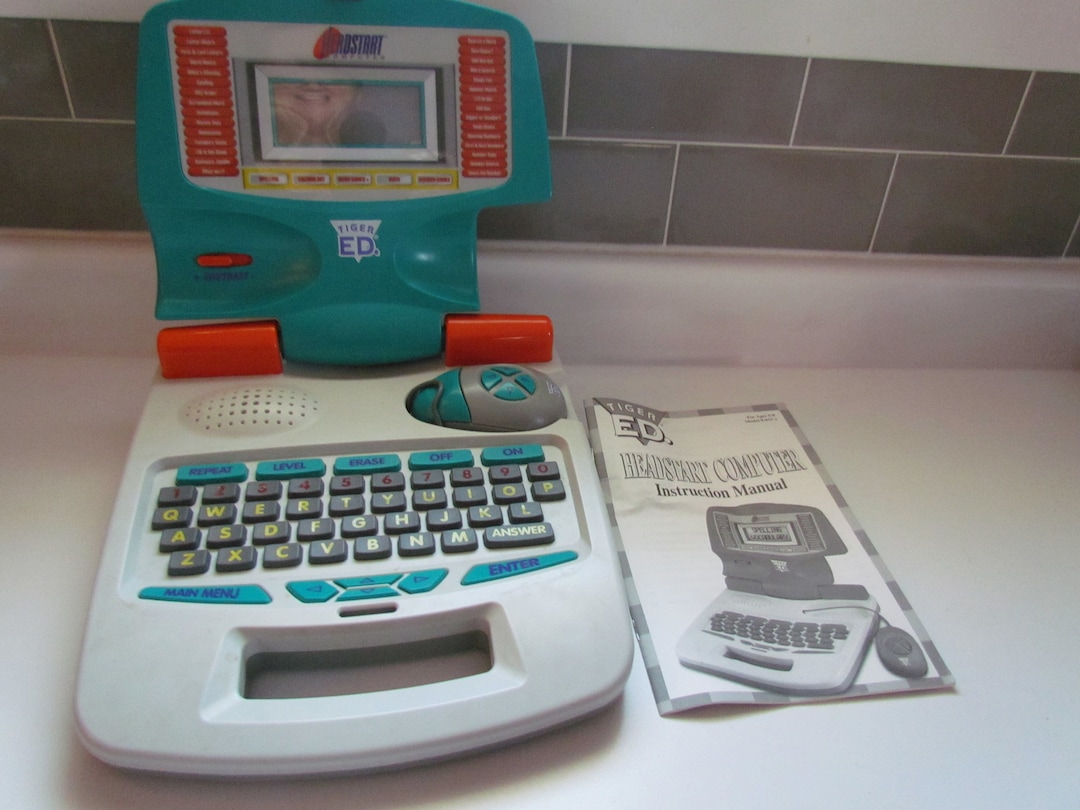 90's Vintage Computer Laptop Tiger Ed Electronics Headstart ...