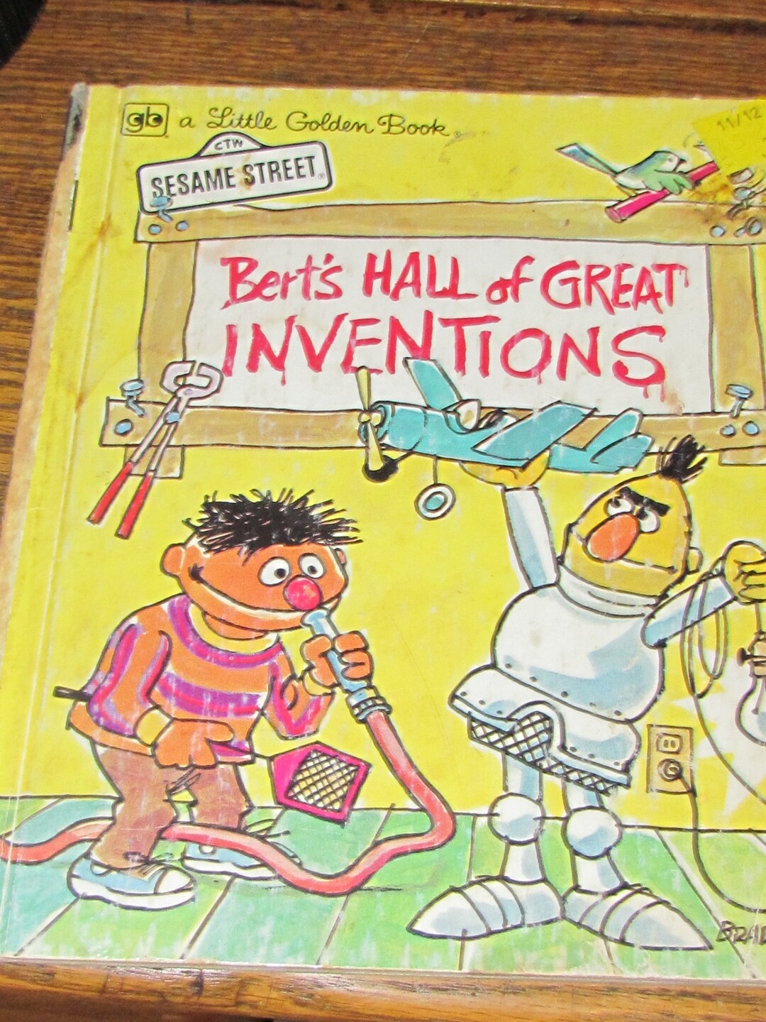 Bert's Hall of Great Inventions A Little Golden Book 1972 - Etsy