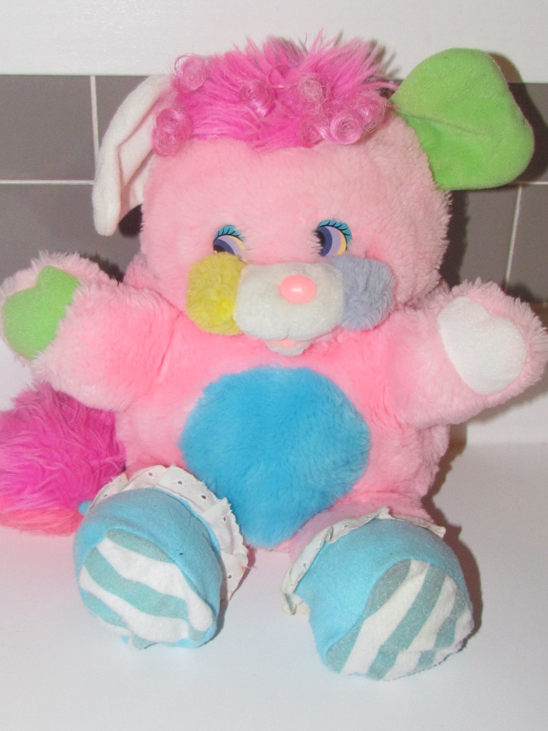 80's Vintage Those Characters From Cleveland Pink Popples 1986 12 Plush ...