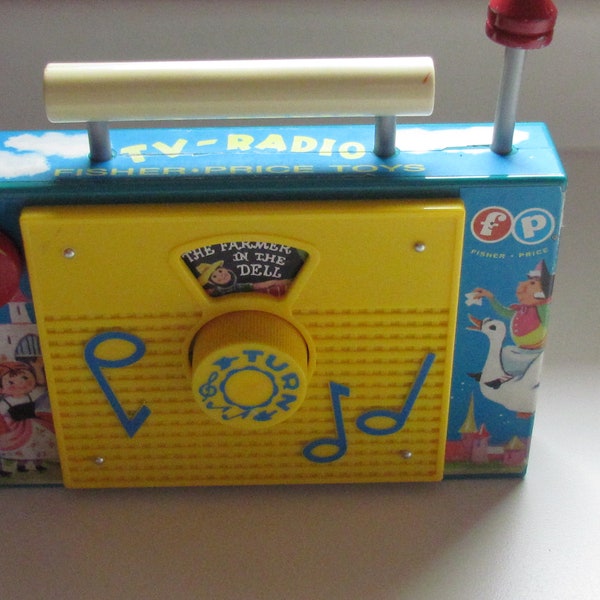 Musical Wind up Tv - Etsy UK