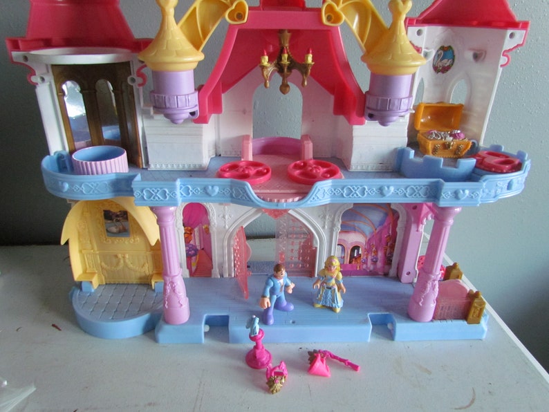 Fisher-price Precious Places Swan Palace Imaginex Princess - Etsy