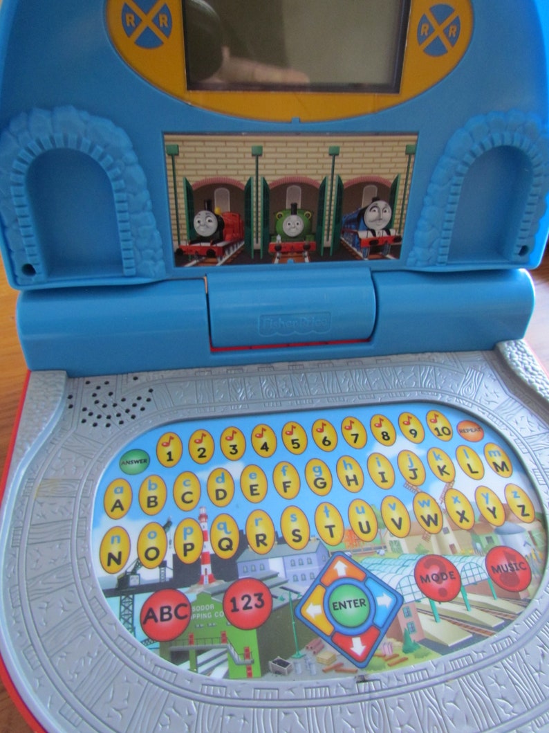 Thomas the Train leader of the Track Laptop Visit - Etsy