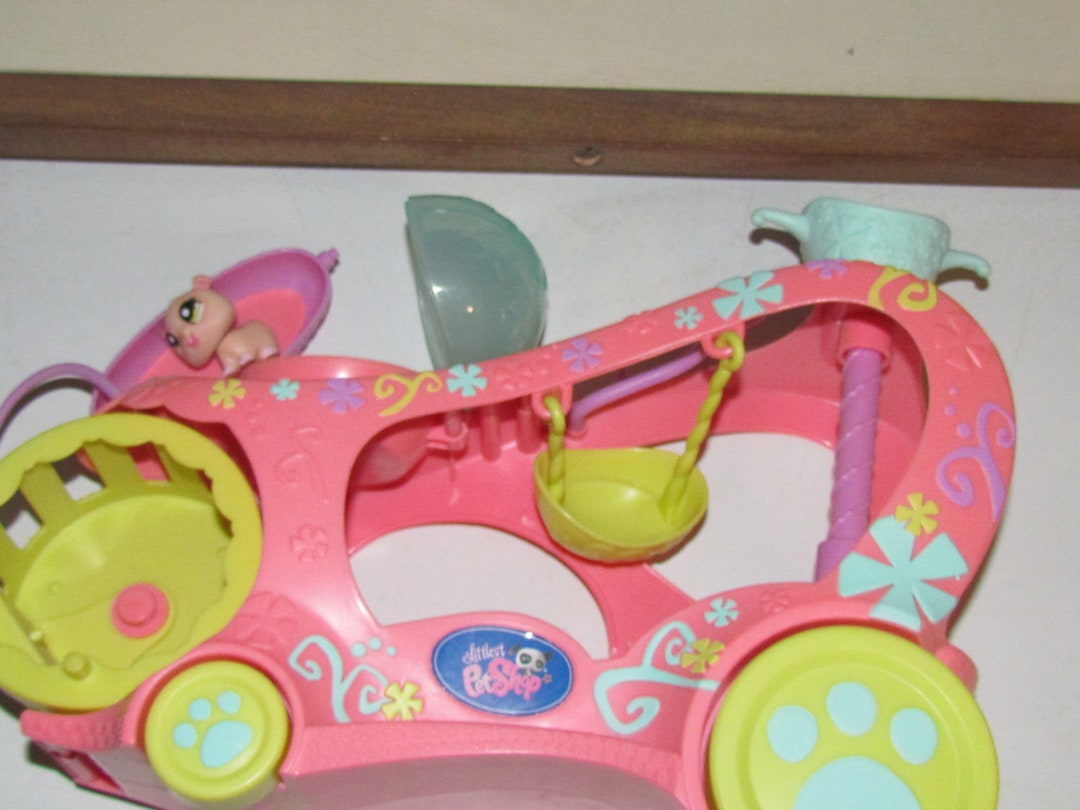 LPS Retired Hasbro Littlest Pet Shop Pet Vehicle Paw Powered Cruiser ...