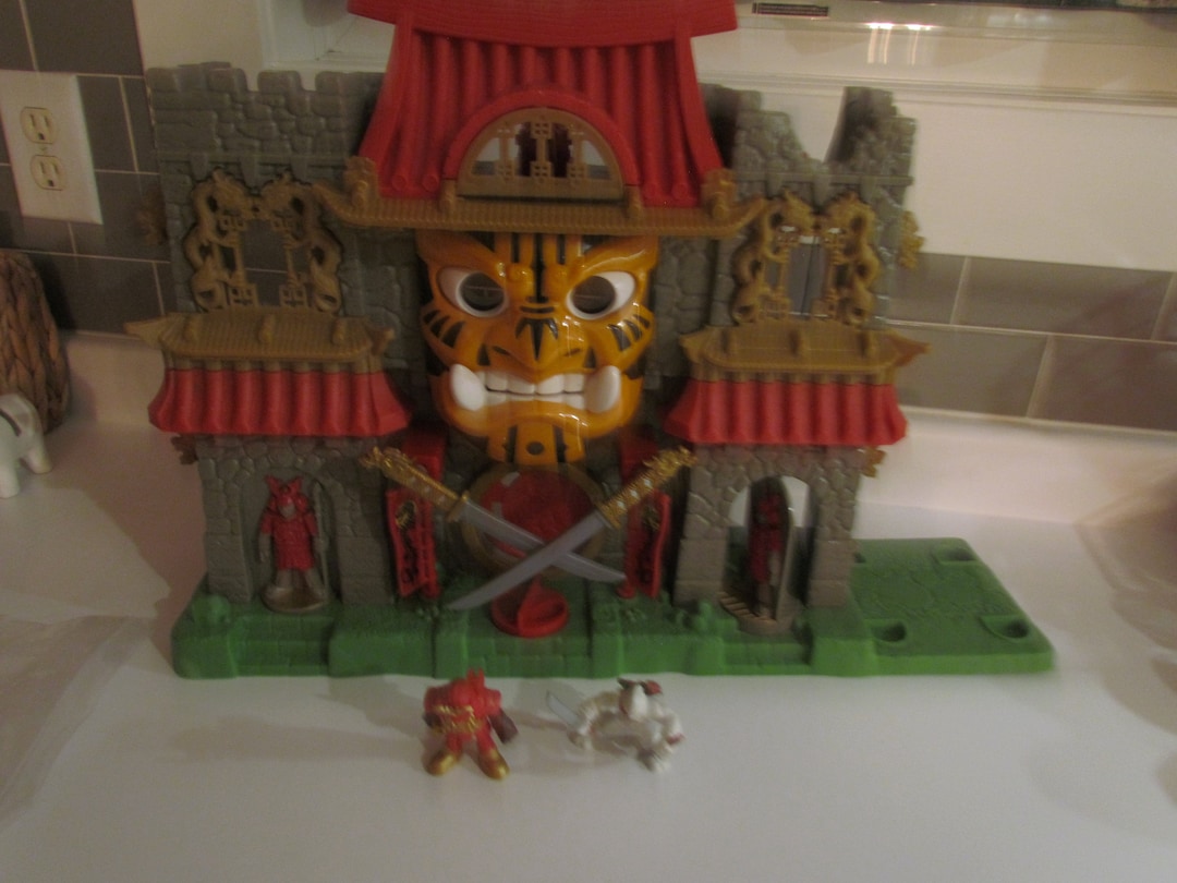 Imaginext Fisher Price Samurai Castle Mattel Ninja Warriors Toy Set - Etsy