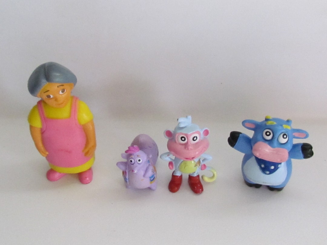 Dora the Explorer Grandma Abuela Diego Boot Benny Swiper Figures Mattel ...
