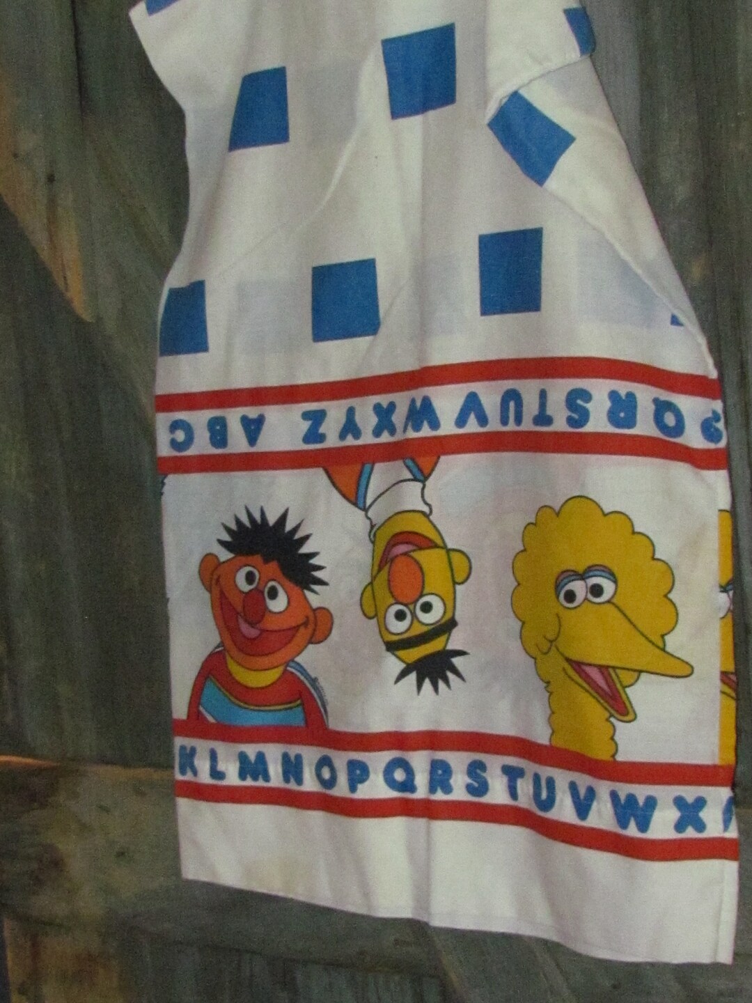 90's Vintage Sesame Street Pillow Case the Muppets Made in USA STEVENS ...