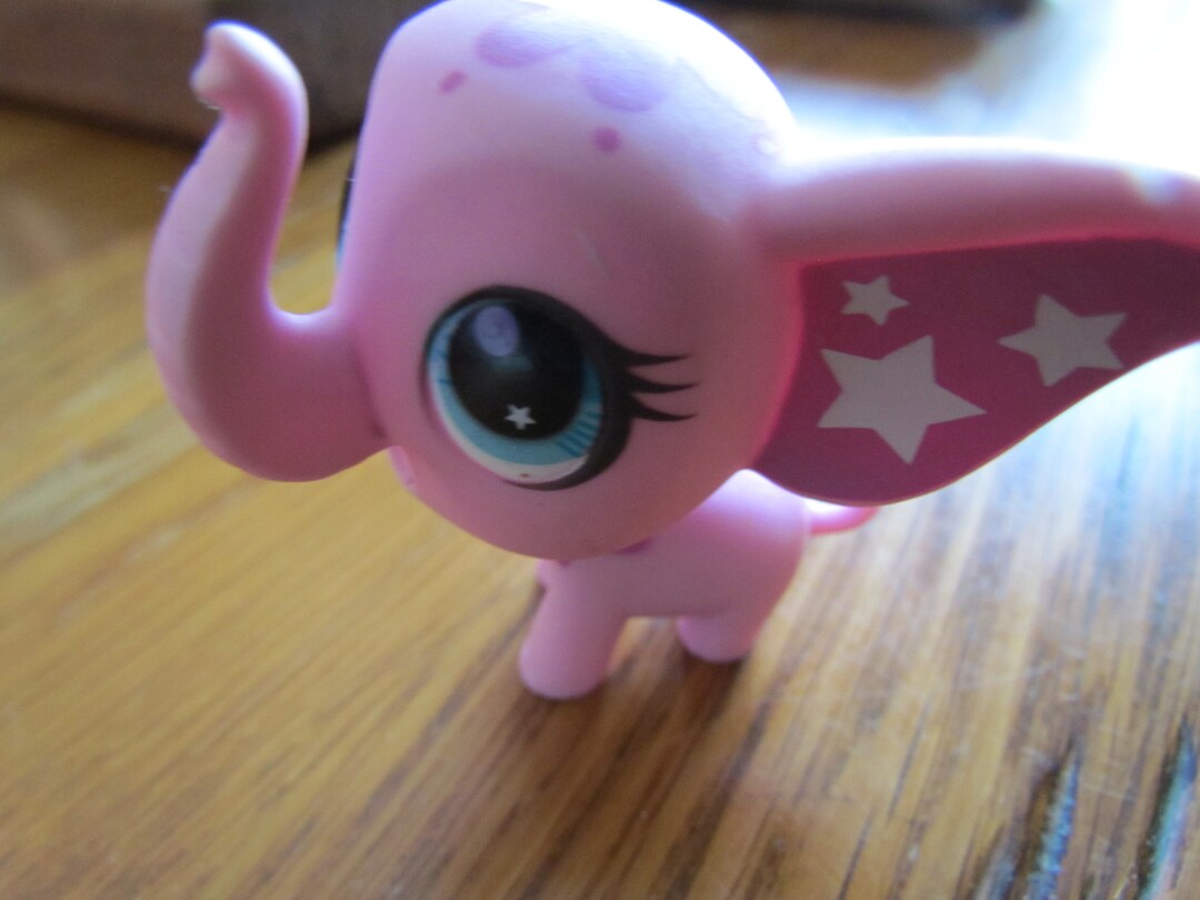 Hasbro Littlest Pet Shop LPS Totally Talented Pink Elephant # 2693 - Etsy