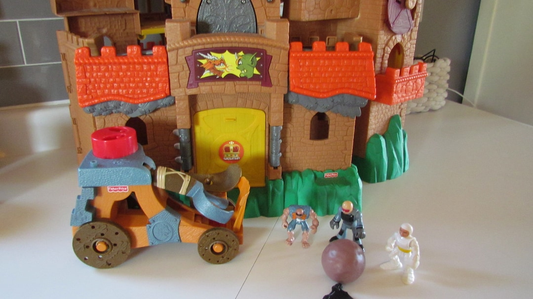 Mattel Fisher Price Imaginext Medieval Castle Eagle Talon W/soundgreat ...