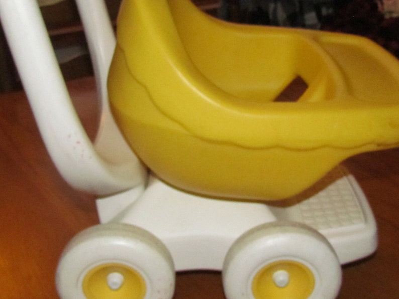 Vintage Little Tikes Child Size Baby Doll Stroller Buggy Carriage Toy ...