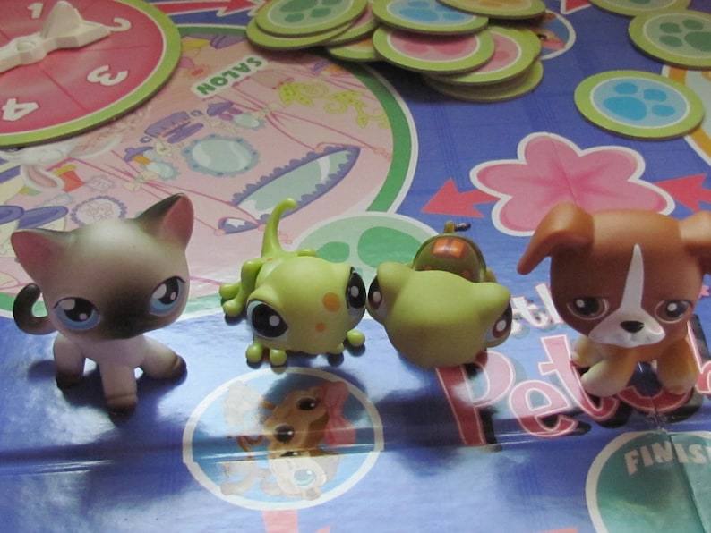 Hasbro Littlest Pet Shop Game Milton Bradley MB LPS - Etsy