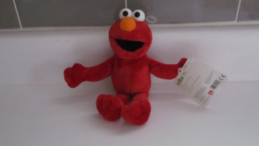 NEW With Tags Mini 7 Sesame Street Beans Elmo Monster Gund Plush Doll ...