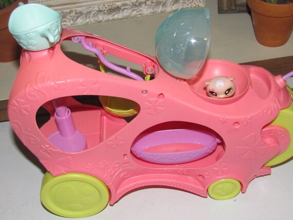 LPS Retired Hasbro Littlest Pet Shop Pet Vehicle Paw Powered | Etsy