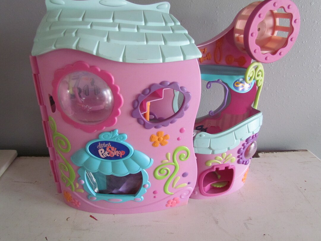 Hasbro Littlest Pet Shop Tail Waggin Fitness Club Playset LPS - Etsy