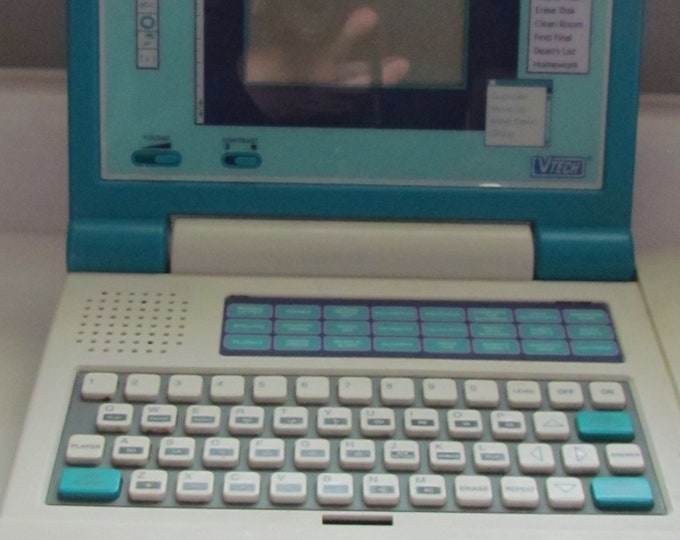 90's Vtech Talking Whiz Kid Notebook Smart Play Grades 3-6 Vintage 1993 ...