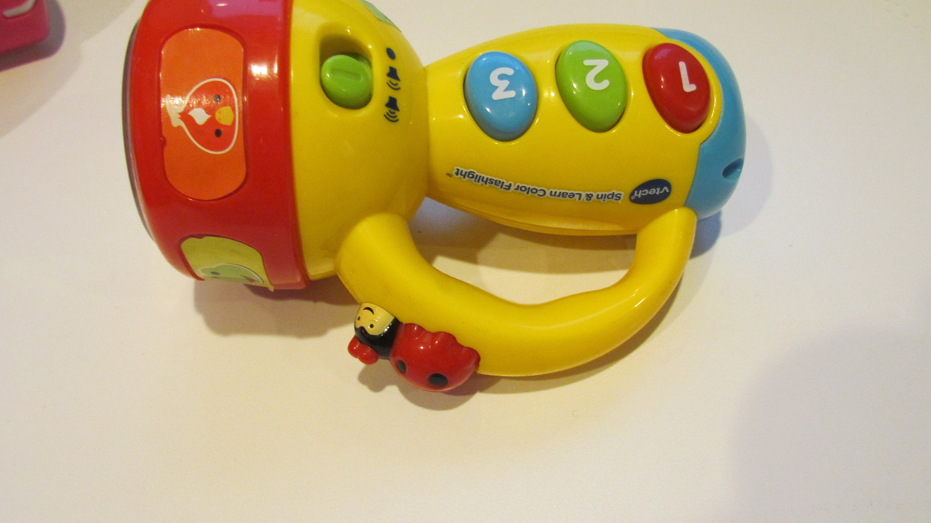 Vtech Spin and Learn Color Flashlight Music and Songs Night Time ...