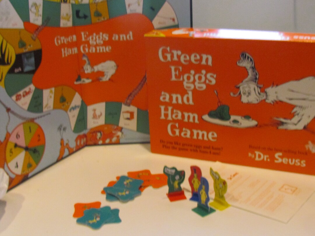 Vintage 2000 Green Eggs and Ham Game Dr. Seuss University Games - Etsy