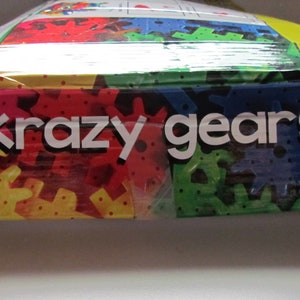 Krazy Gears Gear Building Toy Set - Interlocking Learning Blocks ...